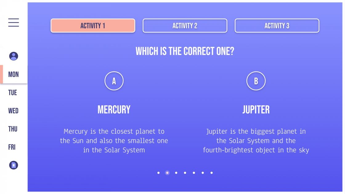 Interactive Teacher Planning Google Slides and PPT template