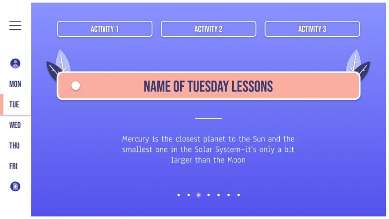 Interactive Teacher Planning Google Slides and PPT template