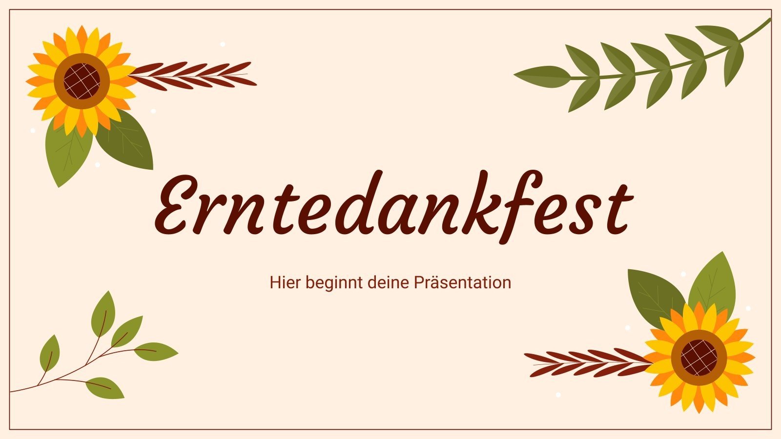 Thanksgiving | Google Slides & PowerPoint Template