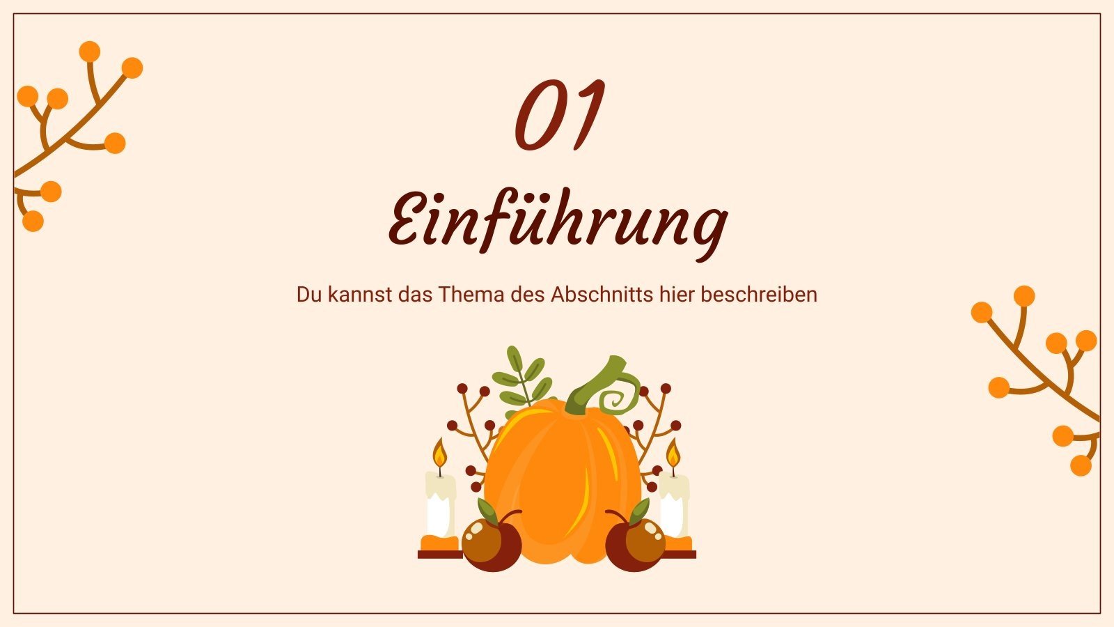 Thanksgiving | Google Slides & PowerPoint Template