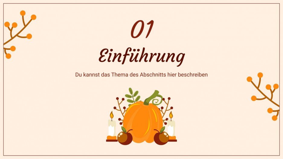 Thanksgiving | Google Slides & PowerPoint Template