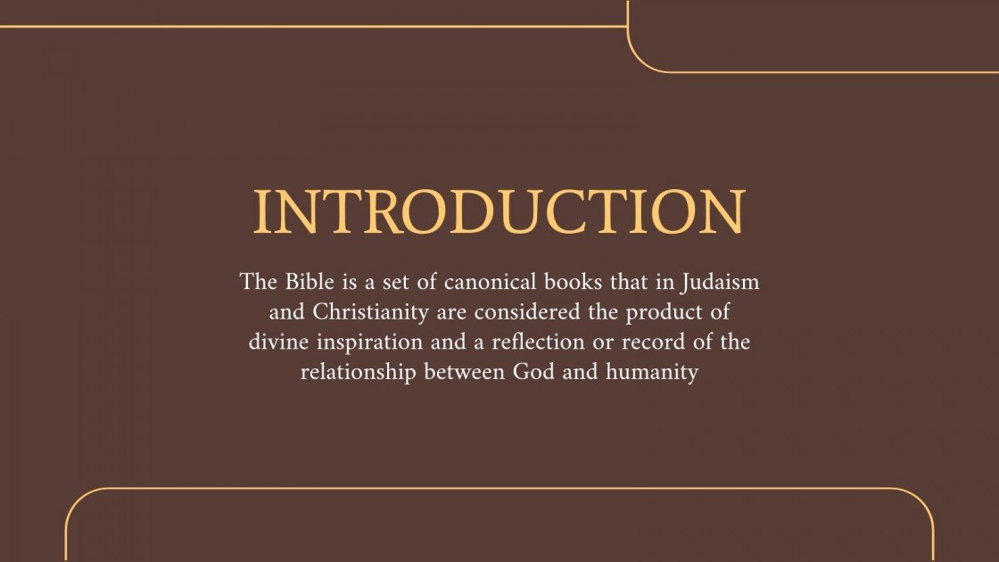 Bible Study Workshop | Google Slides & PowerPoint template