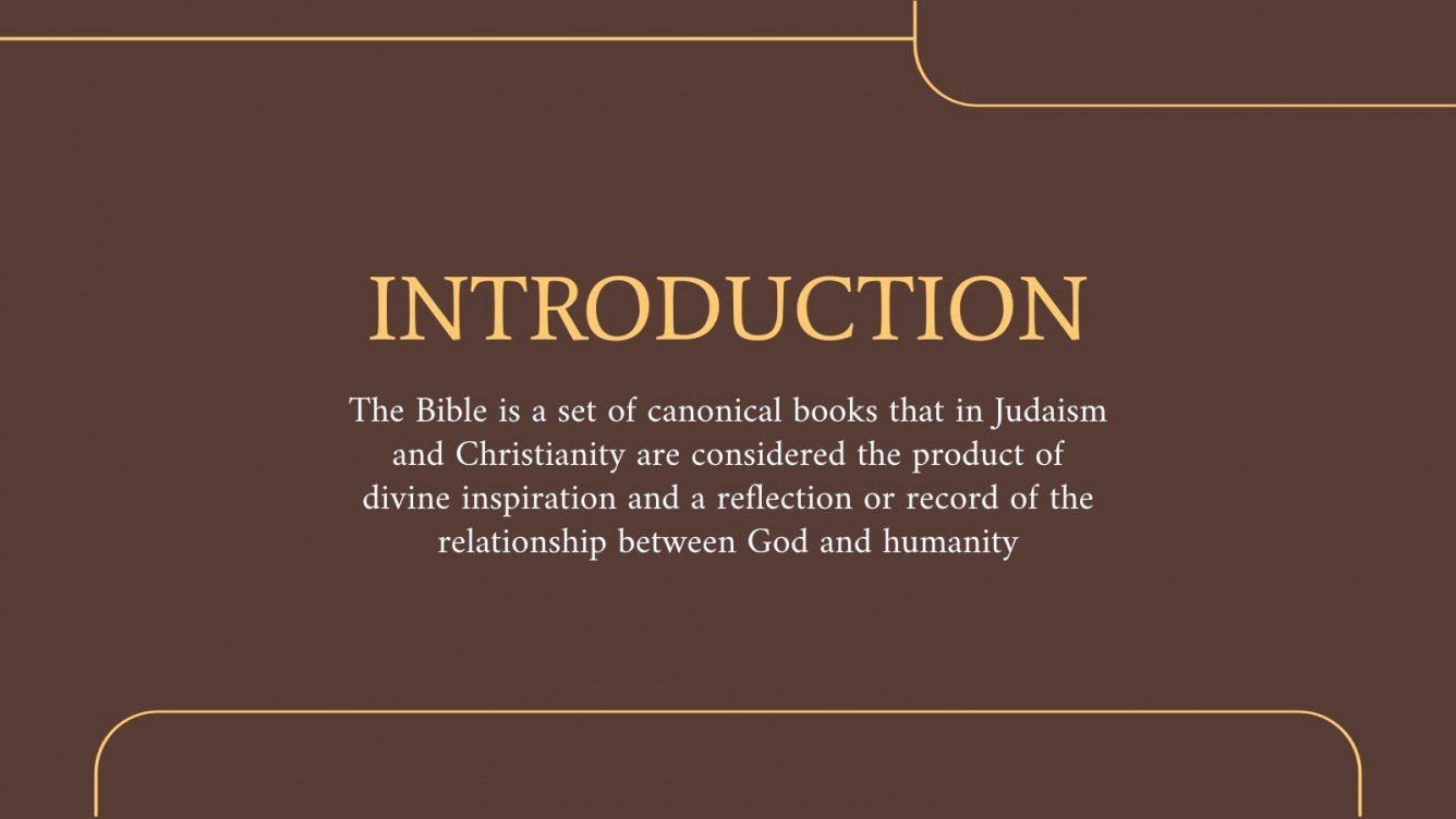 Bible Study Workshop | Google Slides & PowerPoint template