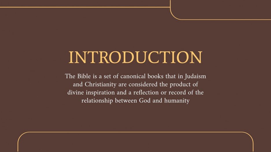 Bible Study Workshop | Google Slides & PowerPoint template