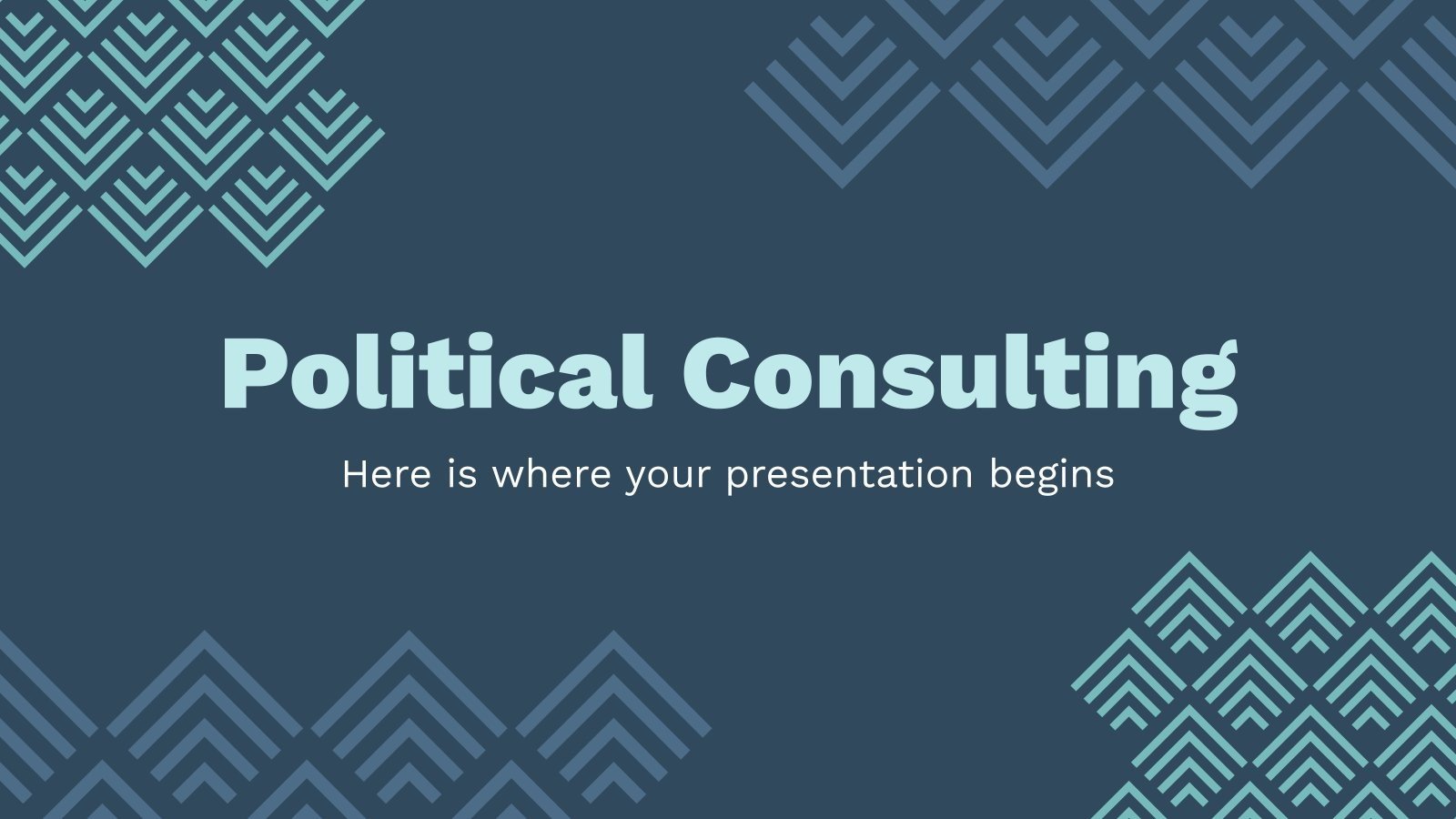 Political Consulting Google Slides and PowerPoint template