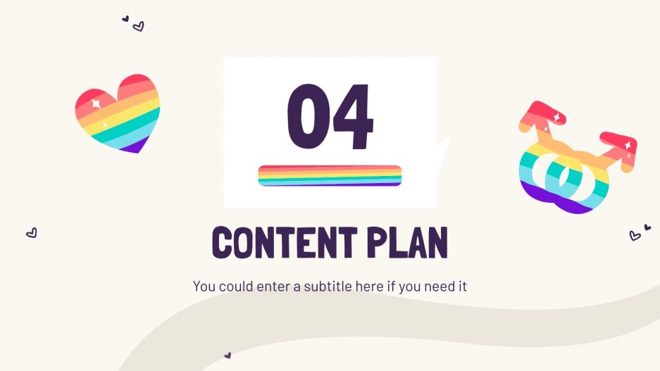 Mídia social LGBT+ | Modelo do Google Slides e PowerPoint