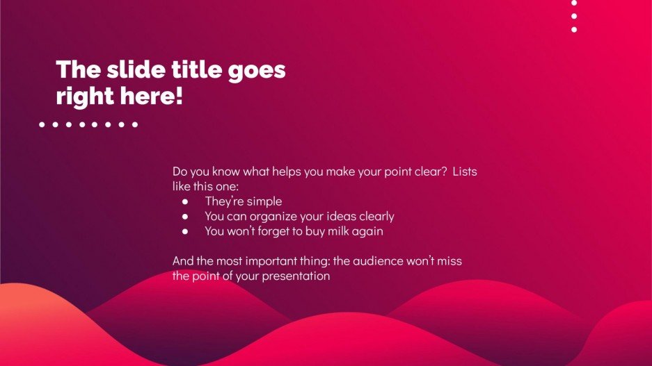 Redly Google Slides theme & PowerPoint template