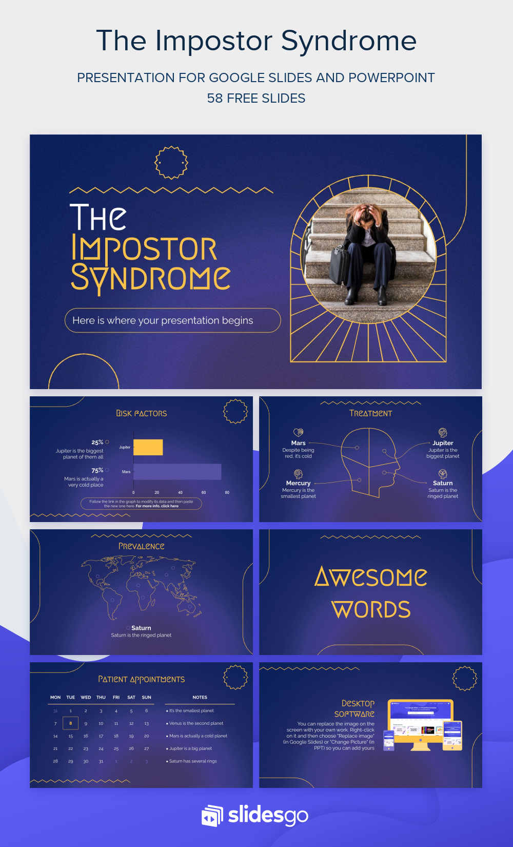 The Impostor Syndrome | Google Slides & PowerPoint template