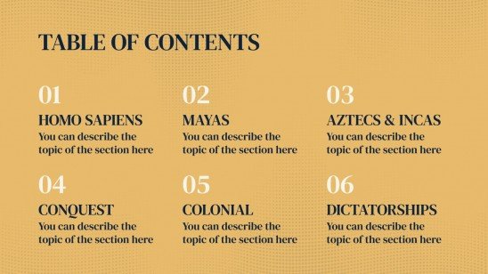 Latin American History for College | Google Slides & PPT