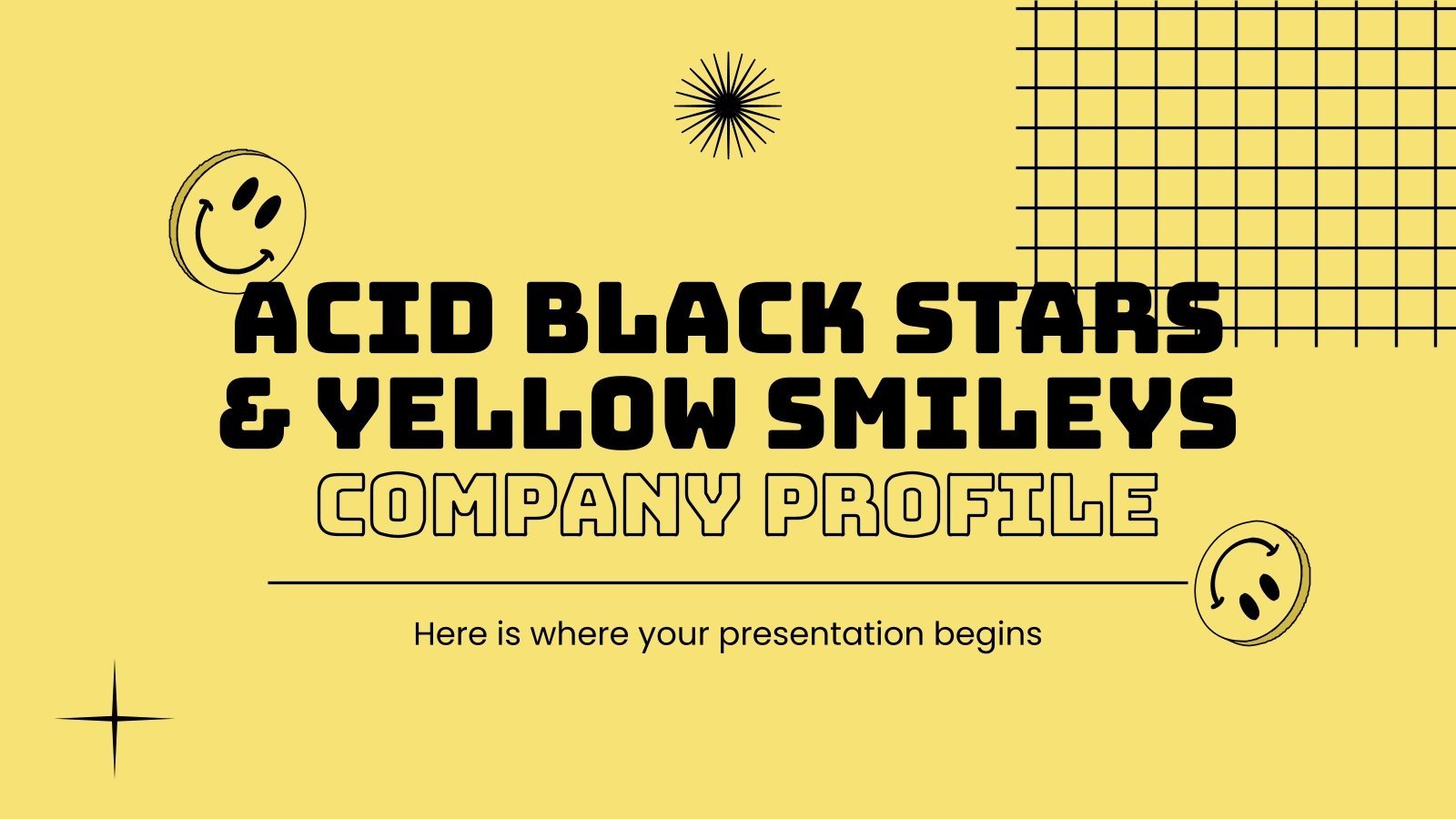 Free Google Slides & PowerPoint presentations with smileys