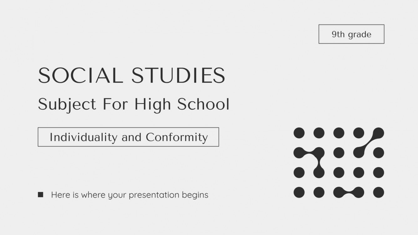 Individuality and Conformity | Google Slides & PPT