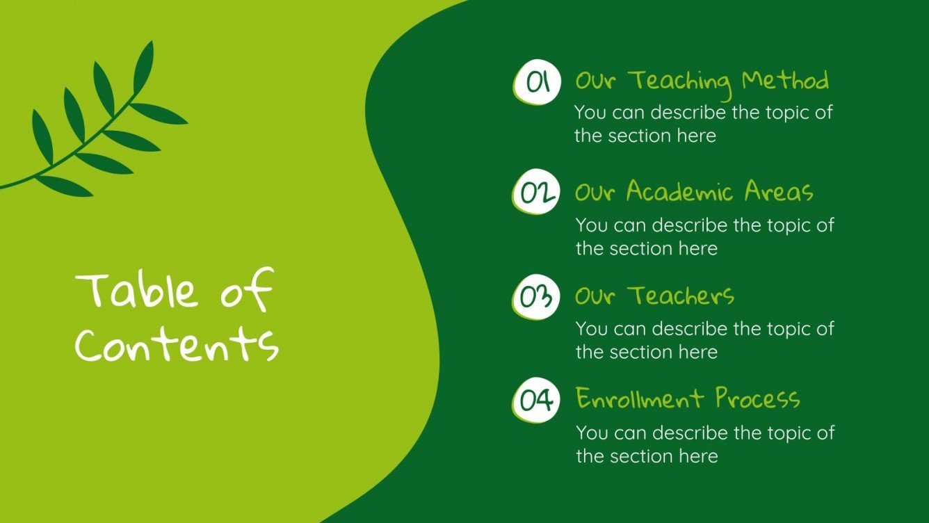 Environmental Education Google Slides & PowerPoint template