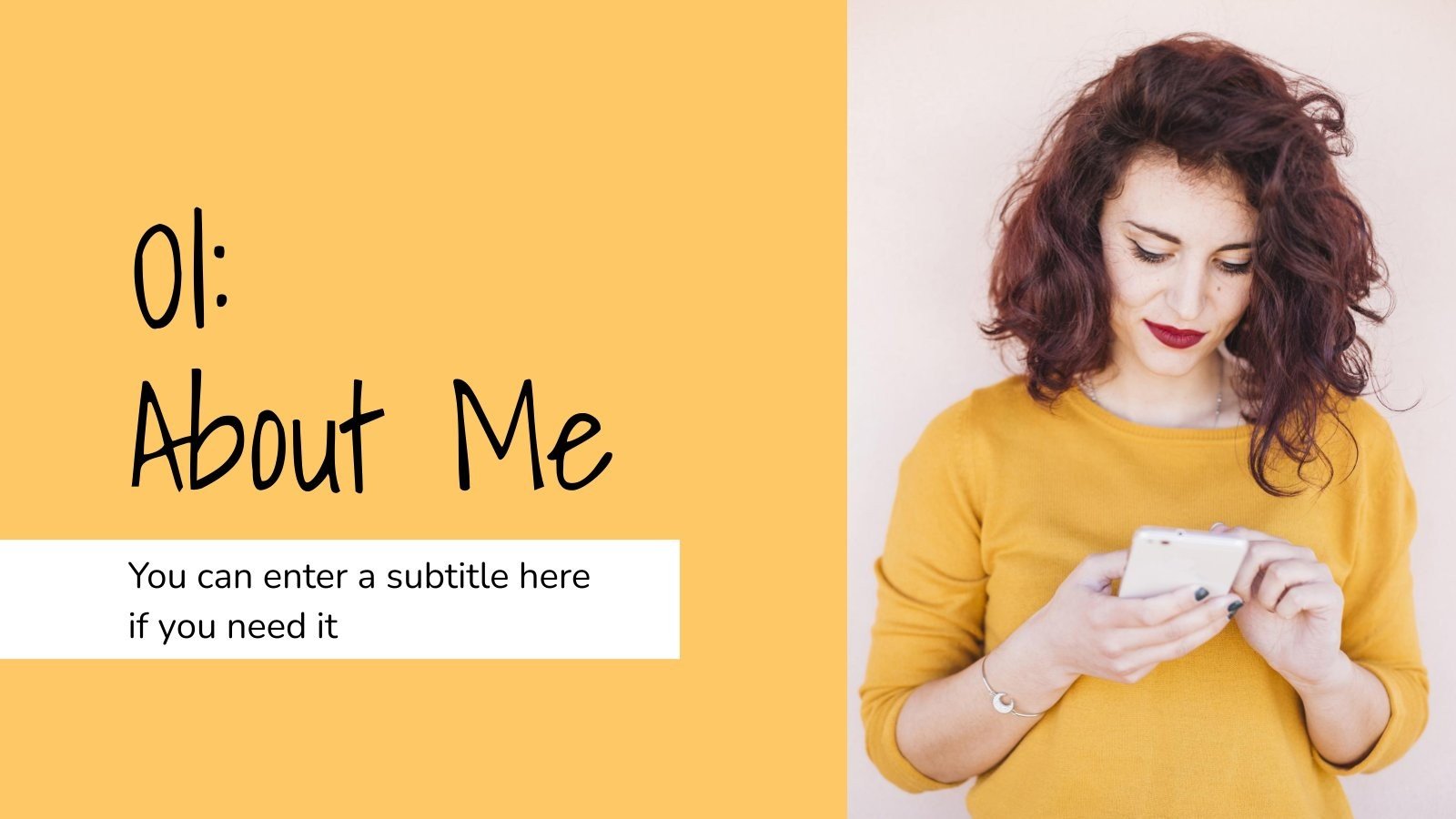 Personal Branding Google Slides Theme & PowerPoint Template