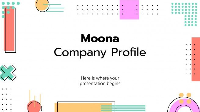 Moona Company Profile Google Slides & PowerPoint template
