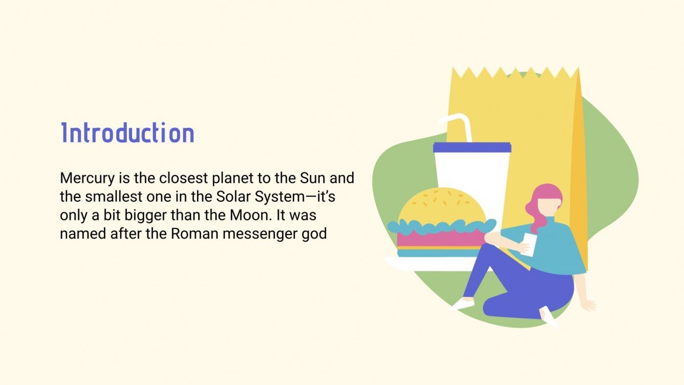 Food Delivery App Google Slides Theme and PowerPoint Template