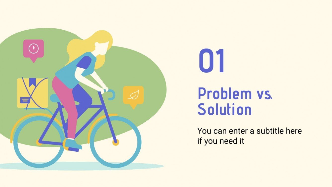 Food Delivery App Google Slides Theme and PowerPoint Template