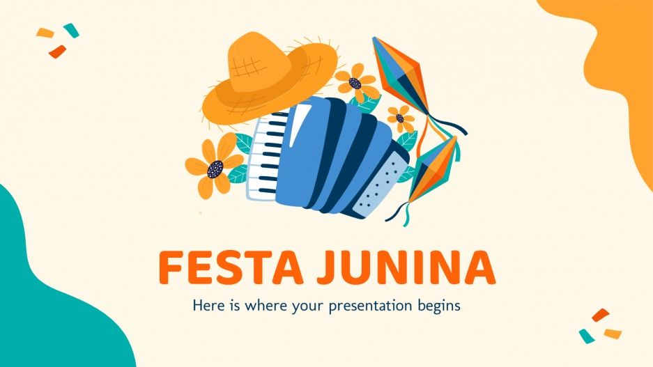 Festa Junina Google Slides theme and PowerPoint template