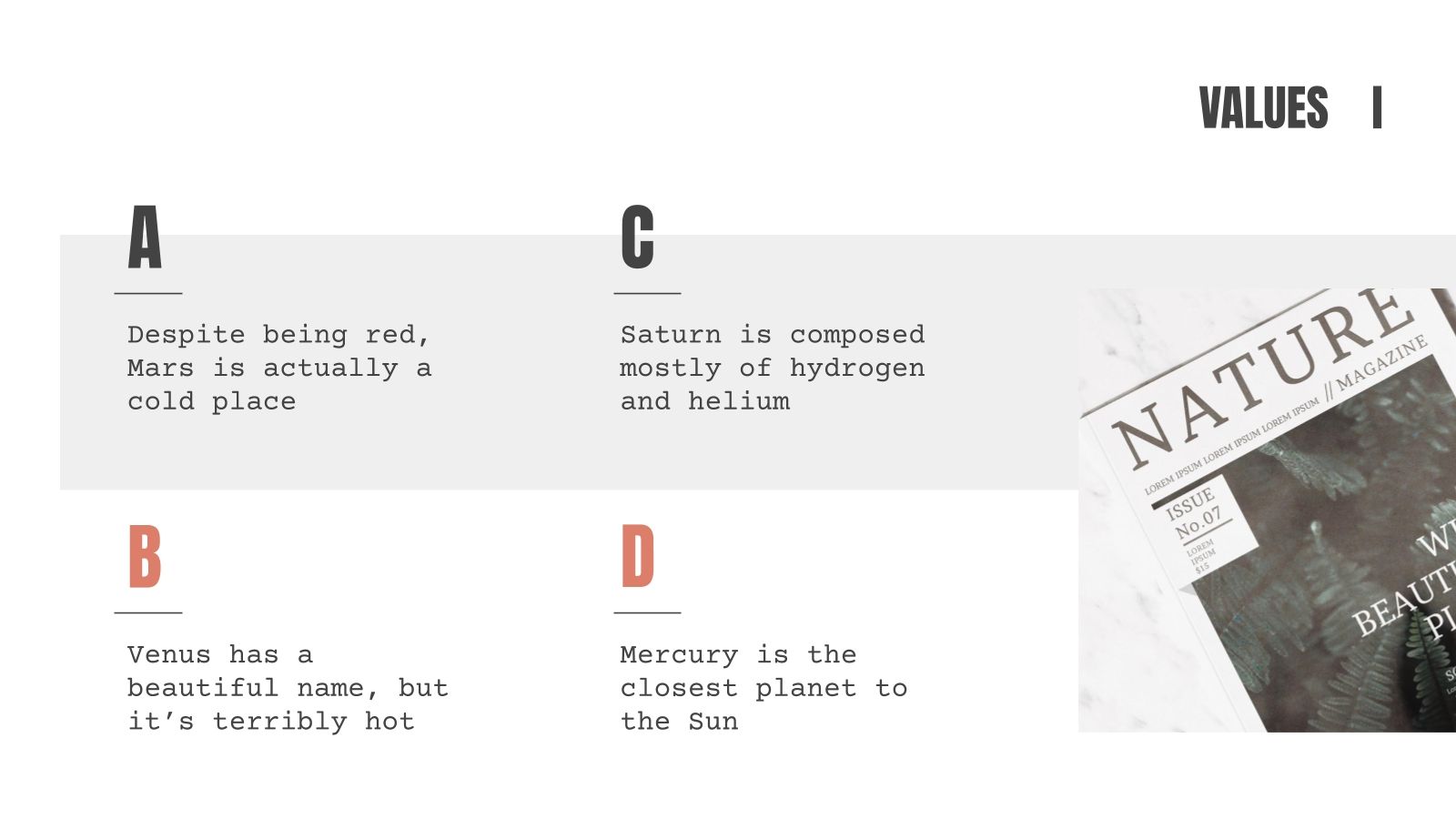 Editorial Design Portfolio Google Slides and PowerPoint template