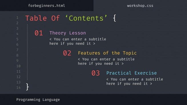 Programming Language Workshop for Beginners