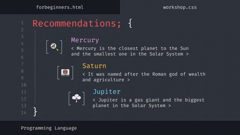 Programming Language Workshop for Beginners