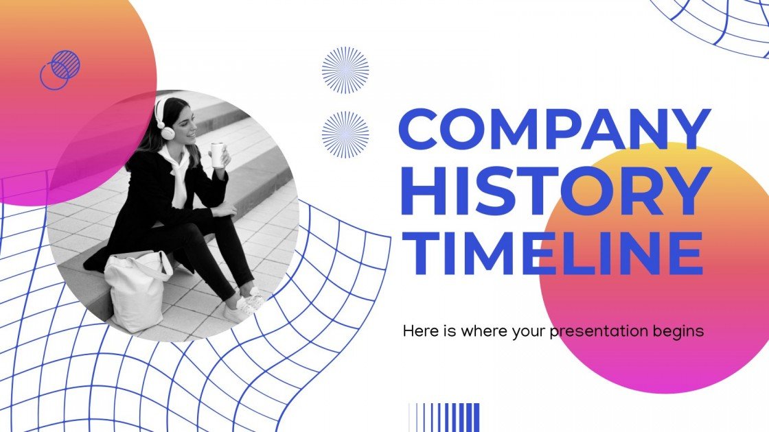 Company History Timeline | Google Slides & PowerPoint