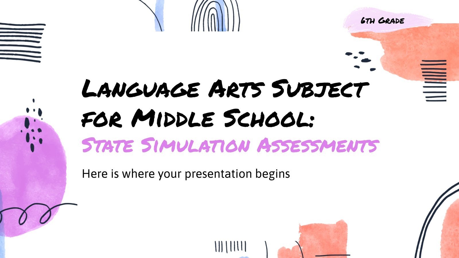 Simulation Assessments for 6th Grade | Google Slides & PPT