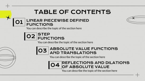 Nonlinear functions for 9th grade | Google Slides & PowerPoint