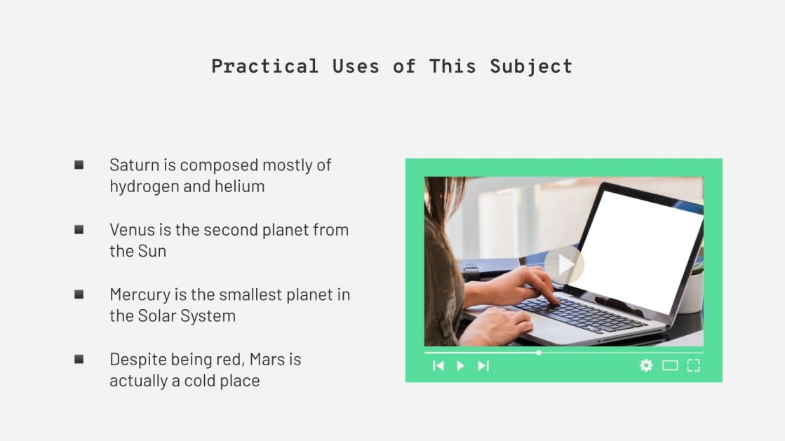Typing Lesson Google Slides theme and PowerPoint template