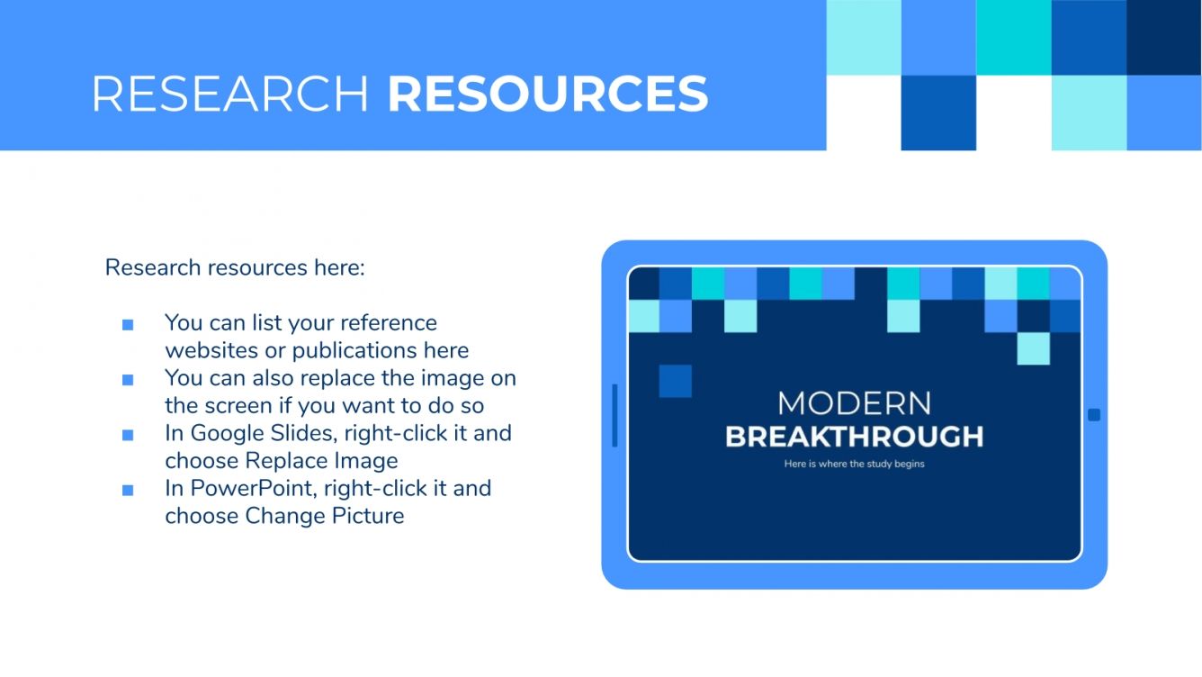 Modern Breakthrough Google Slides and PowerPoint template