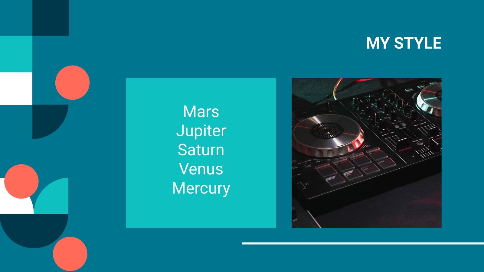 Geometric Pattern Google Slides and PowerPoint presentation