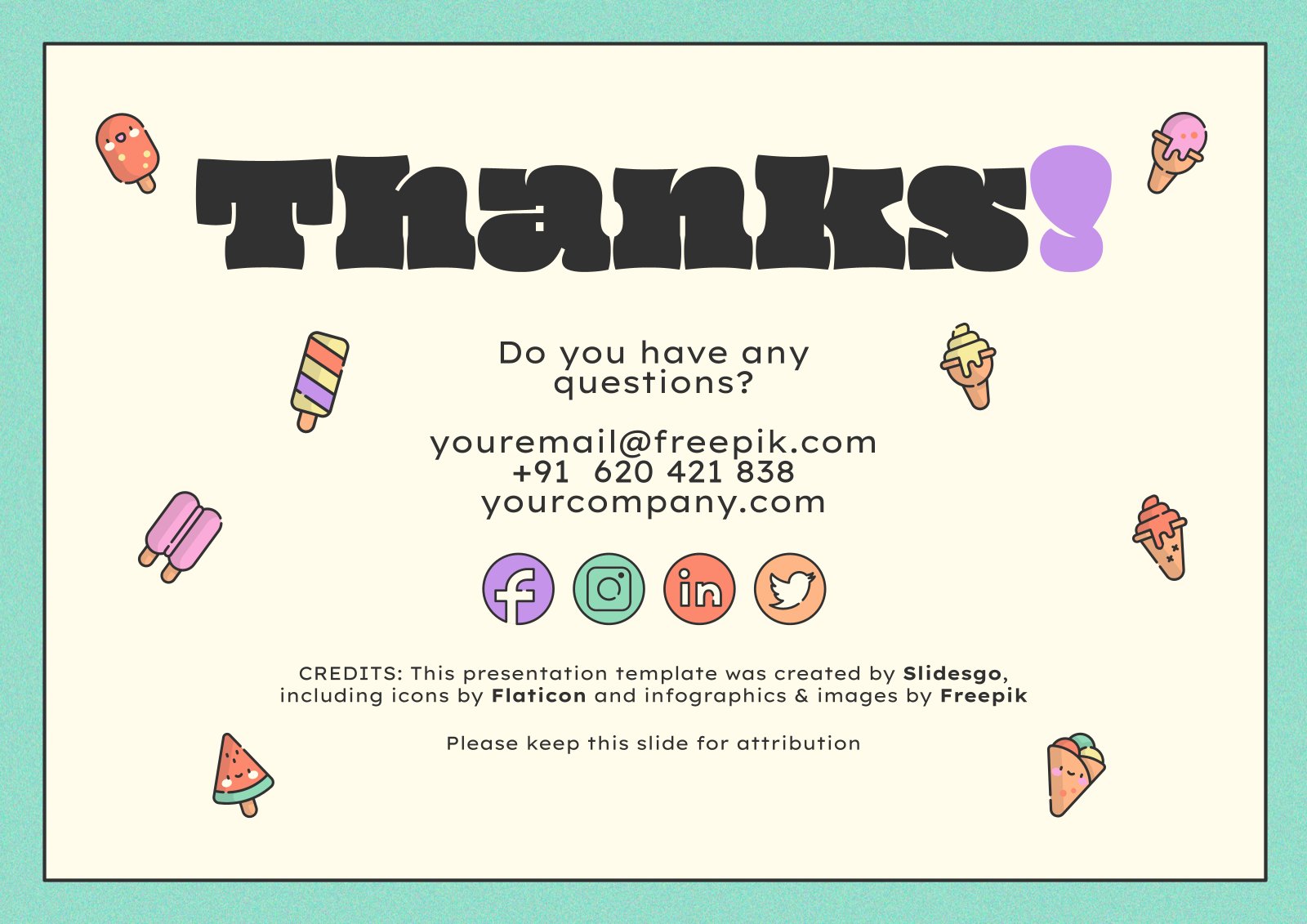 Pastel Business Product Brochure | Google Slides & PPT