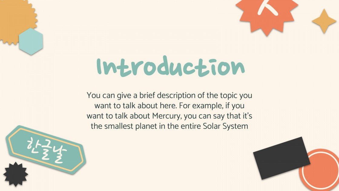 Hangul Day | Google Slides & PowerPoint Template