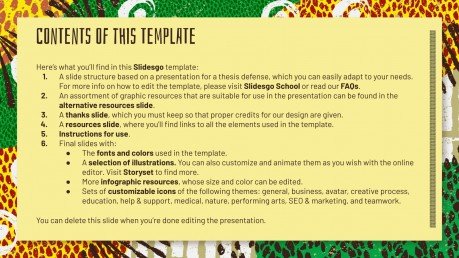 African Indigenous Tribes Thesis I Google Slides & PPT