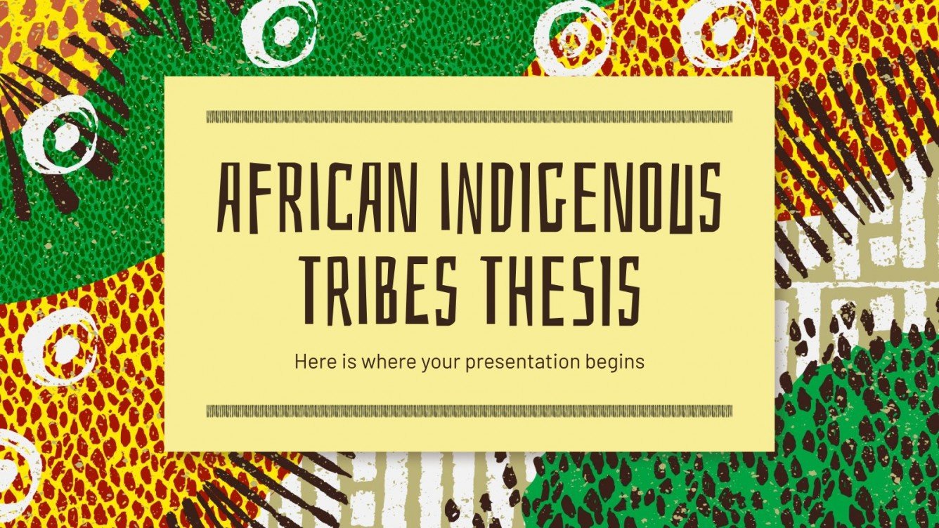 Plantillas gratuitas de Google Slides y PPT sobre indígenas