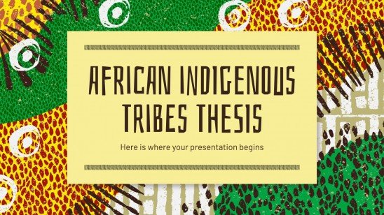 Modelos grátis sobre África do Google Slides e PowerPoint