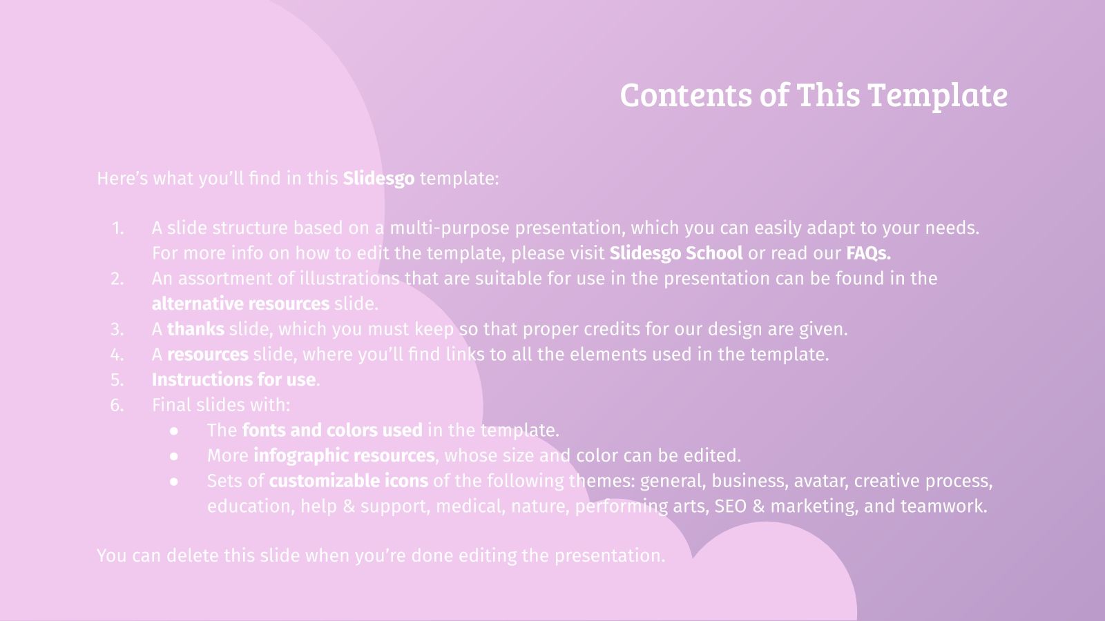 Sky Clouds Google Slides theme and PowerPoint presentation