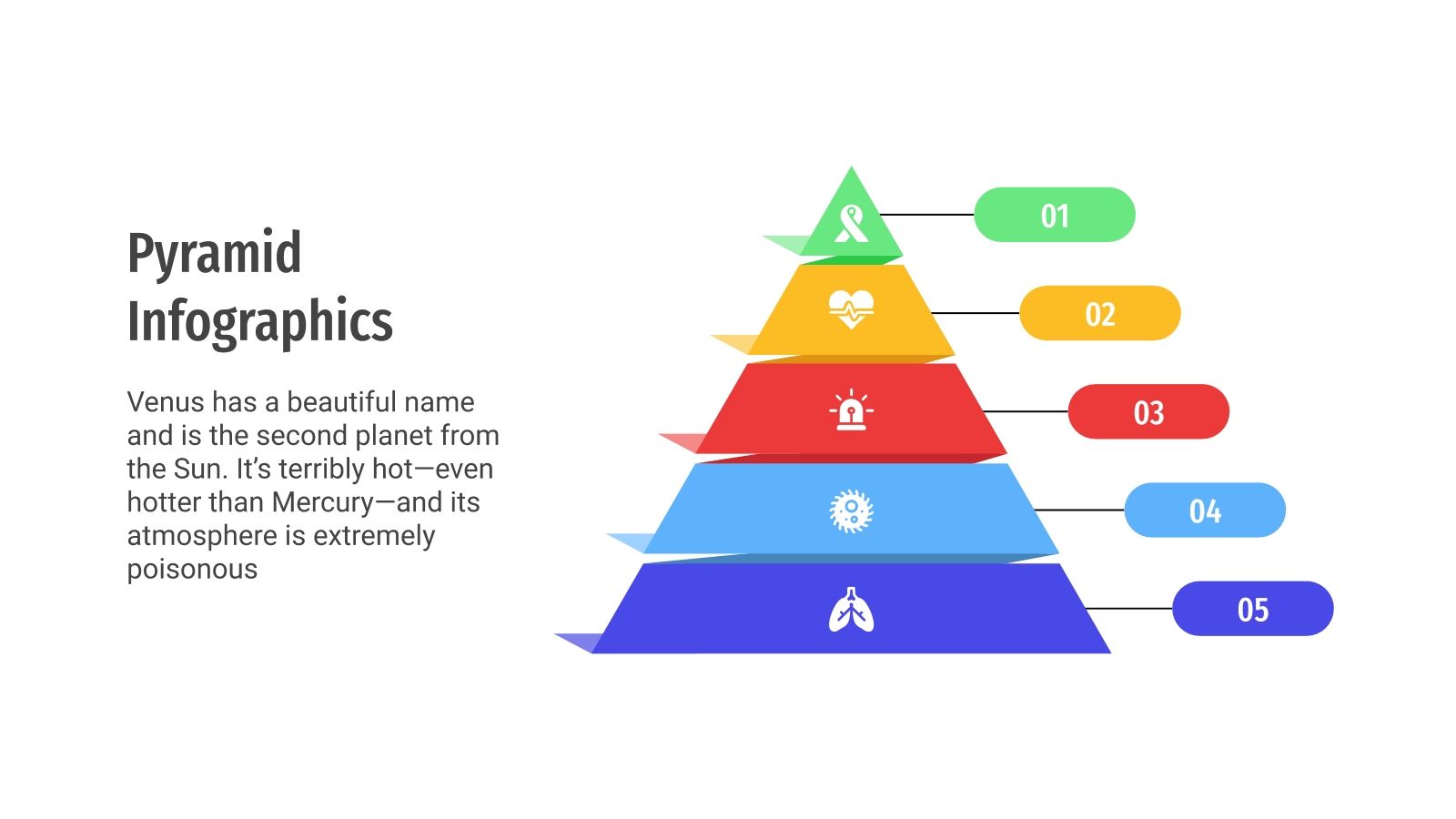 Pyramiden-Infografik | Google Slides & PPT