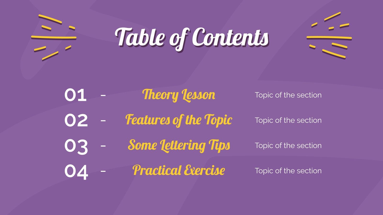 Lettering Workshop Google Slides and PowerPoint presentation