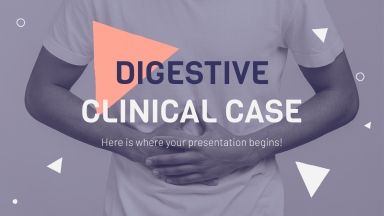 Digestive Clinical Case Google Slides and PowerPoint template