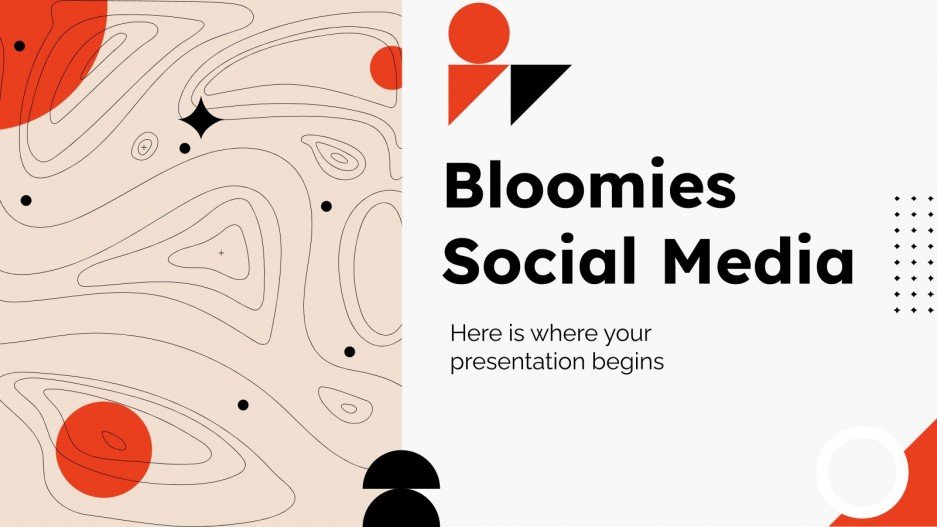 Bloomies Social Media | Google Slides & PowerPoint