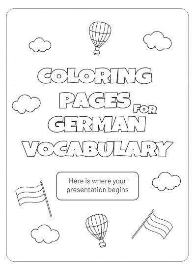 Plantillas gratis sobre vocabulario para Google Slides y PPT