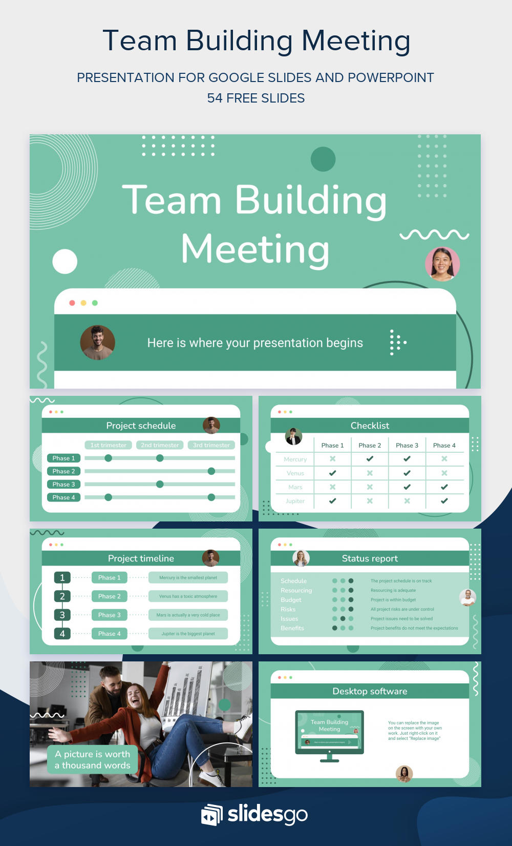 Team Building Meeting | Google Slides & PPT Template