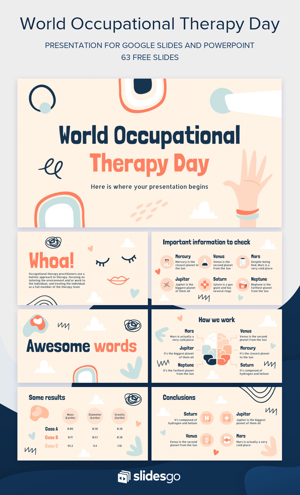 World Occupational Therapy Day | Google Slides & PowerPoint