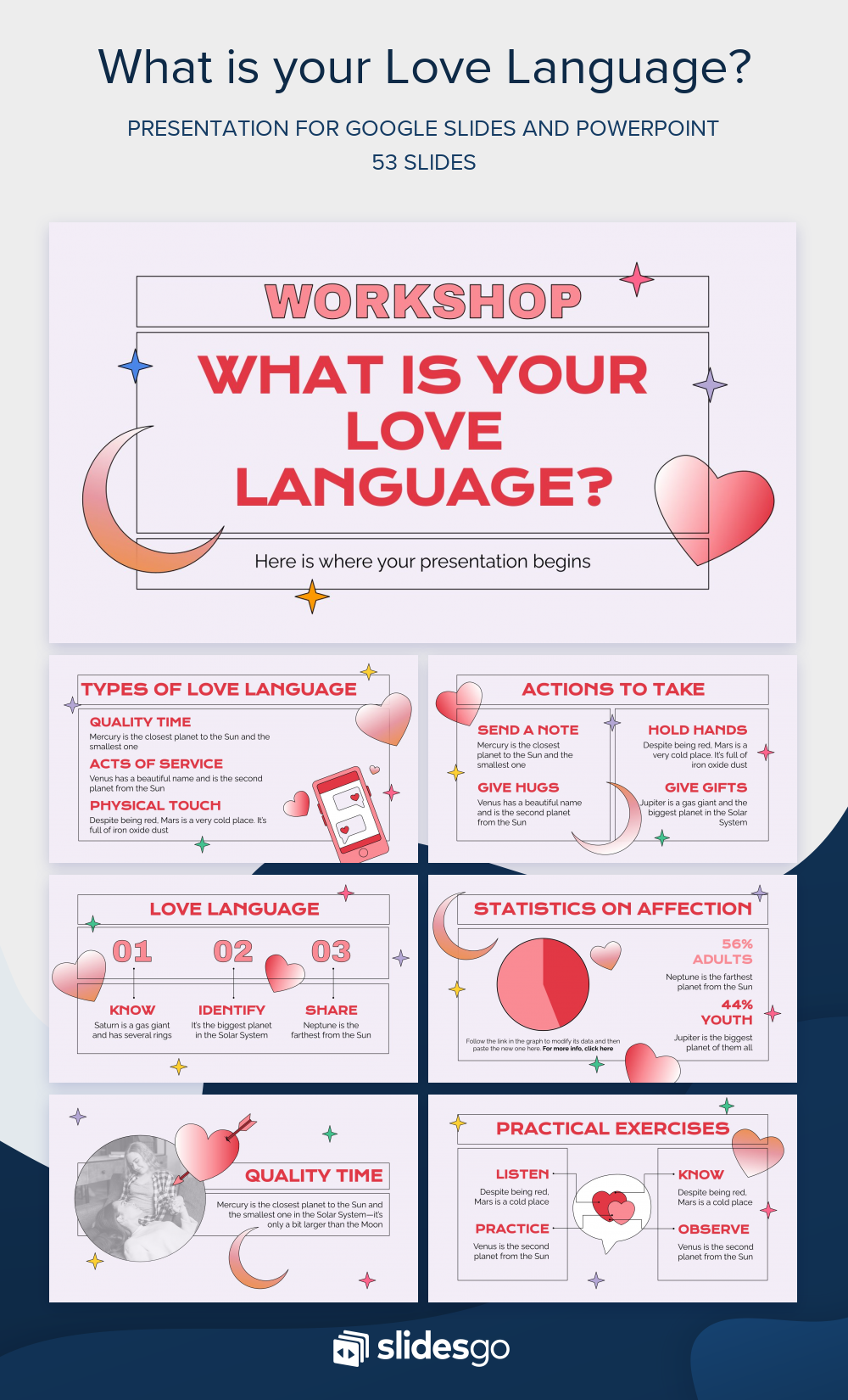 What Is Your Love Language? | Google Slides & PowerPoint