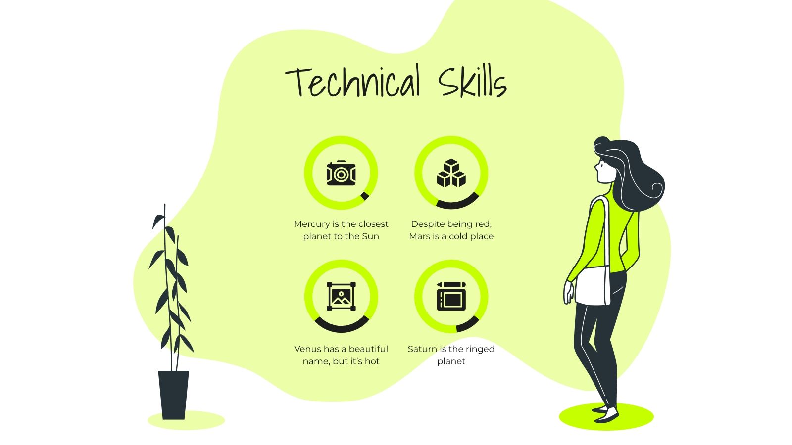 High School Resume Google Slides Theme & PPT Template