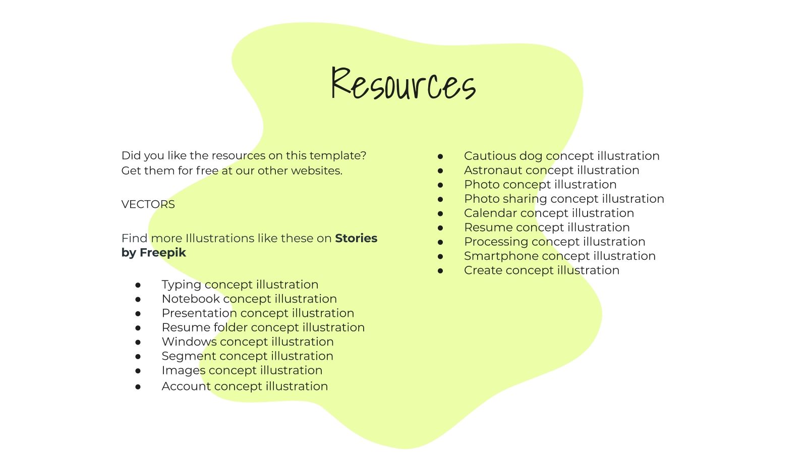 High School Resume Google Slides Theme & PPT Template
