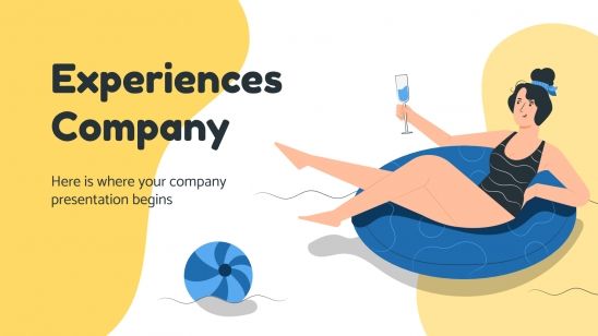 Experiences Company Google Slides and PowerPoint template