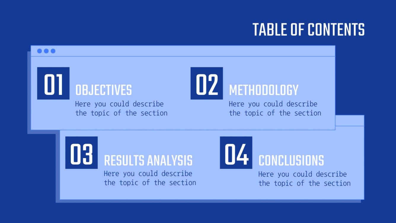 Use of Technology Thesis Google Slides and PPT Template