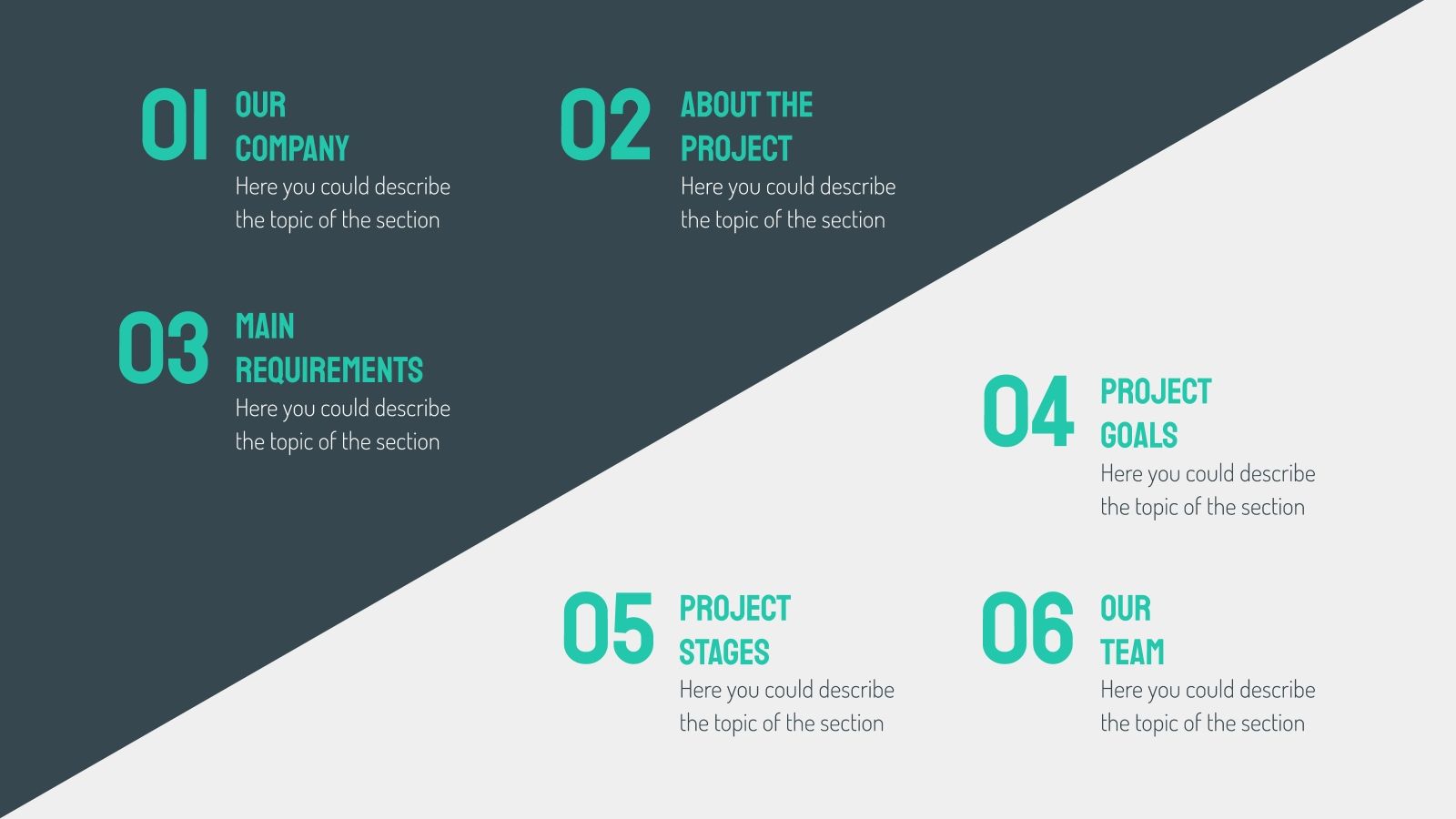 Isometric Proposal Google Slides and PowerPoint Template