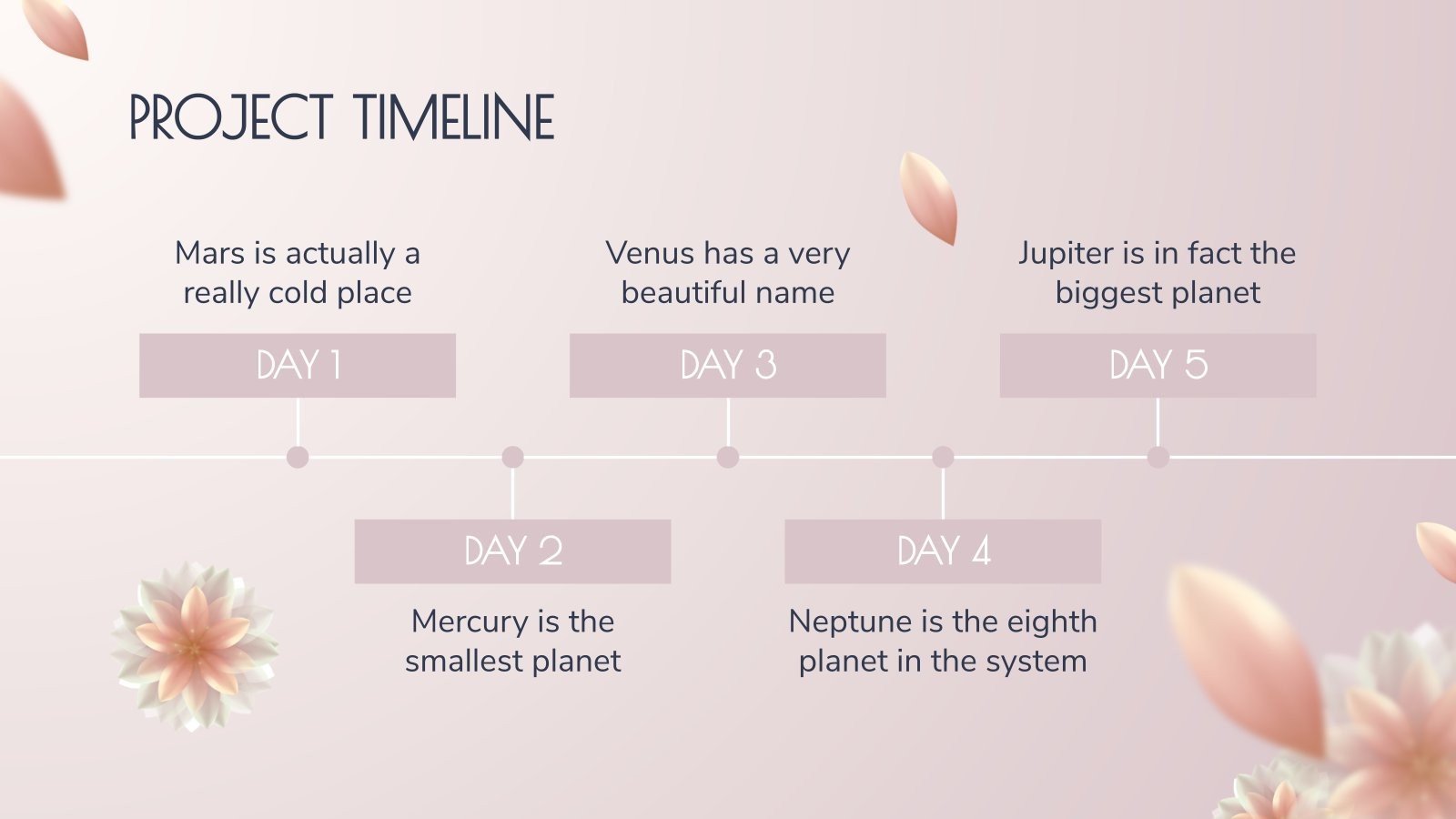 Lotus Flower Business Meeting | Google Slides & PowerPoint